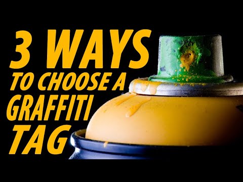 3 Ways Graffiti Writers Choose a Graffiti Name to Tag! And How I Chose My Graffiti Name and Why!