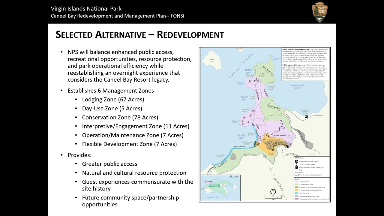 Virgin Islands National Park Caneel Bay Redevelopment Community Update Presentation