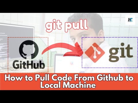 how to pull code from github to local machine | hamzatechtunes