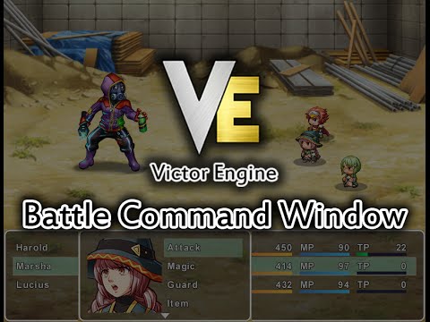 Battle Command Window and Damage Popup 2.0 | Victor Engine