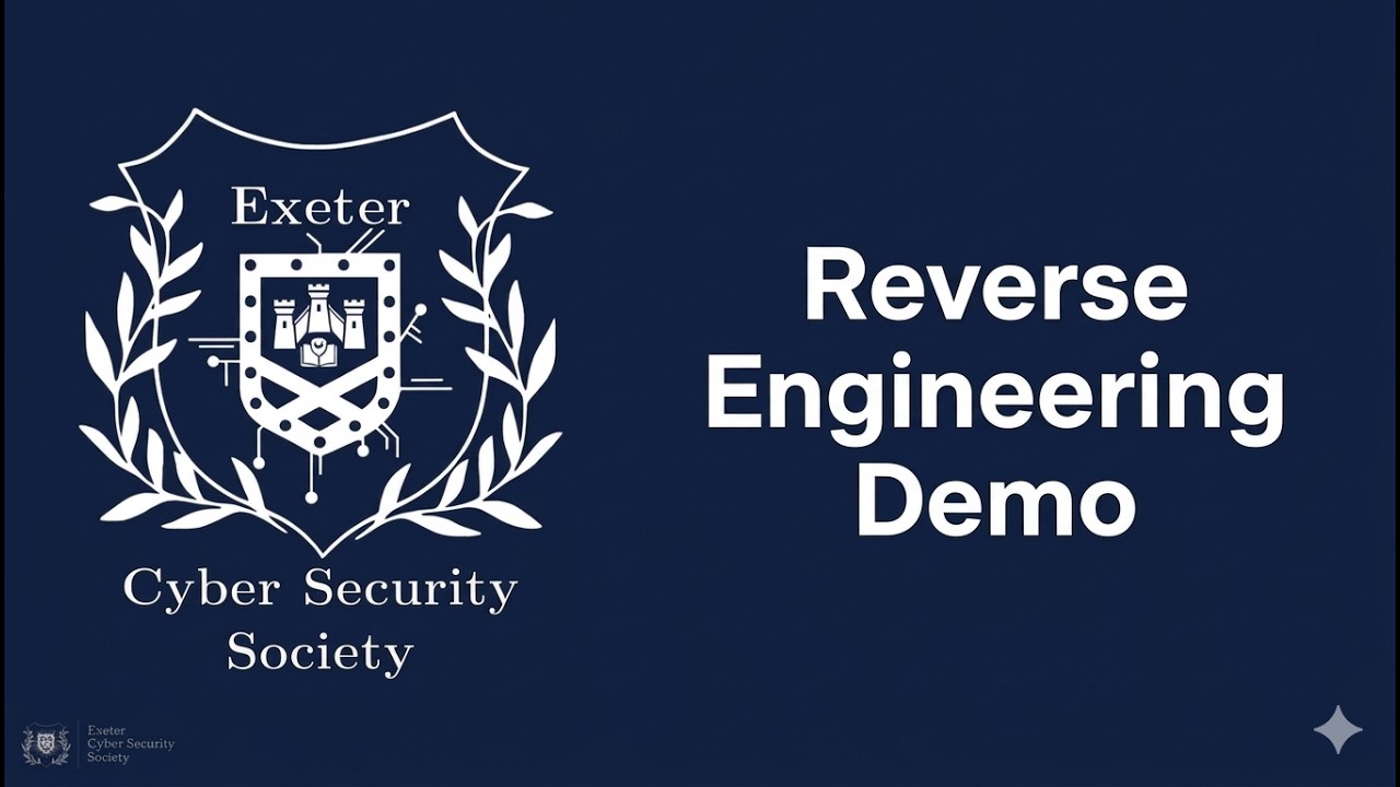 Reverse Engineering and PWN - DEMO