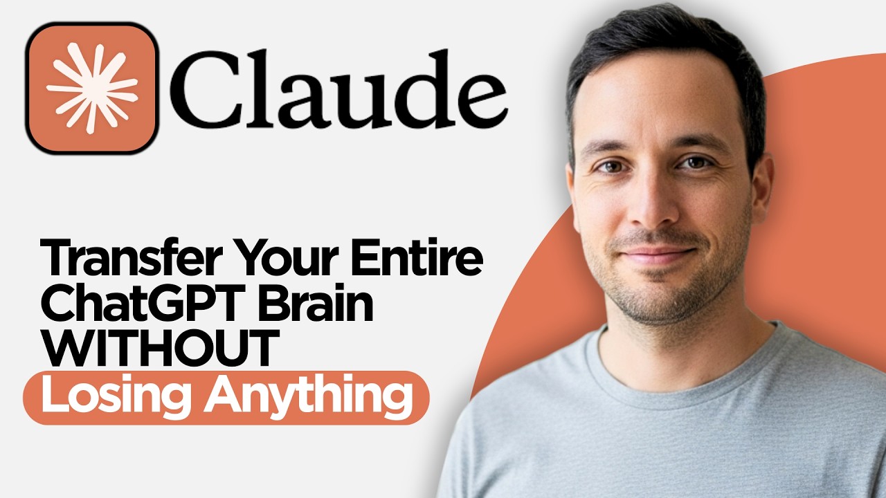 How to Transfer Your Entire ChatGPT Brain to Claude WITHOUT Losing Anything (2026 Full Guide)