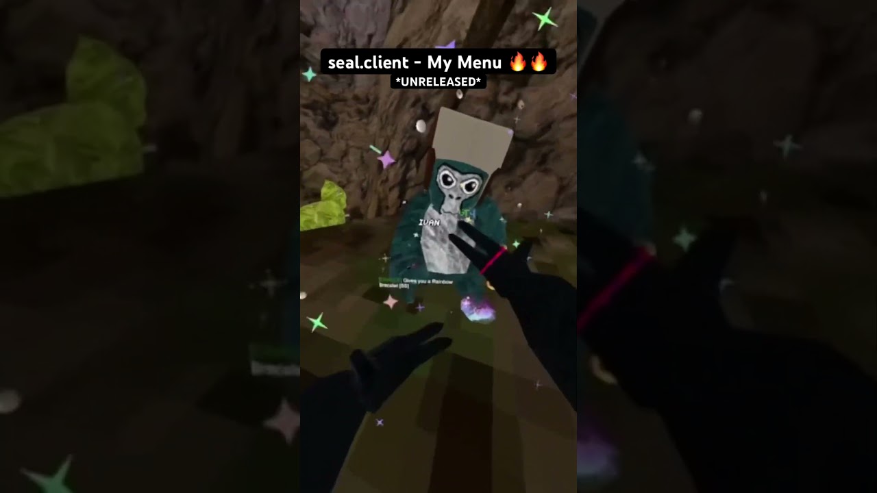 seal.client - My Menu 🔥🔥 (UNRELEASED) || #gorillatag #gtagmods #modmenu #mods #vr #steamvr