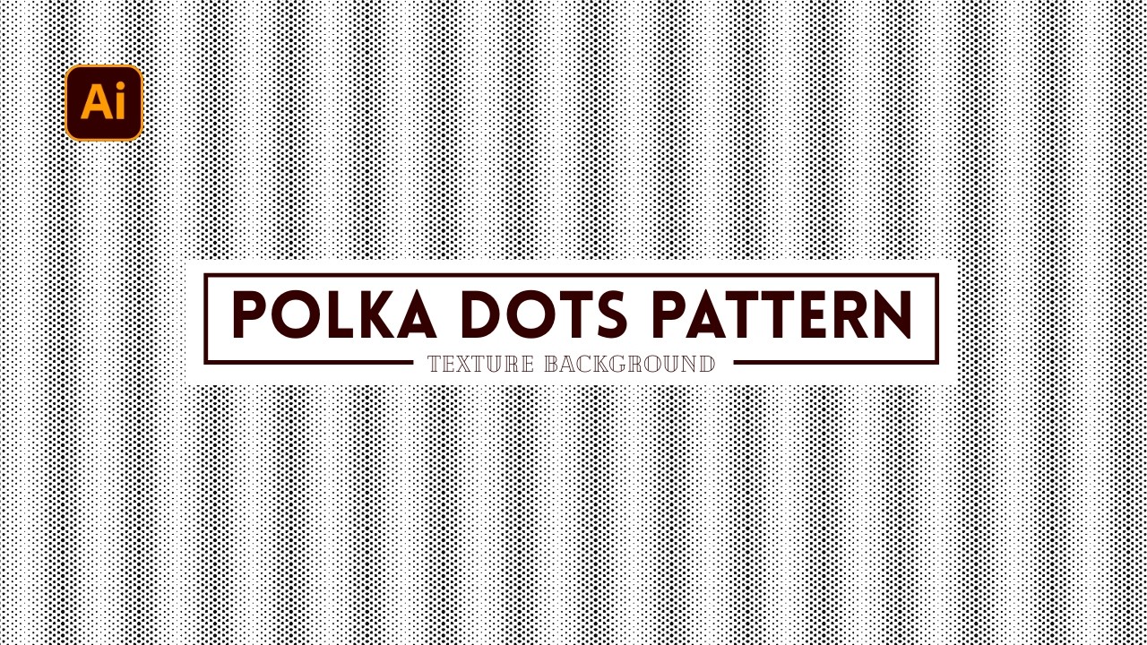 Polka Dots Pattern Texture Background | Easy Pattern Design