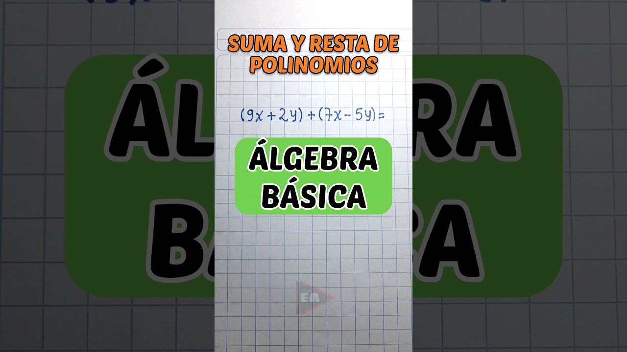 💥 Ejercicio de Álgebra Básica (▶21) #math #algebra