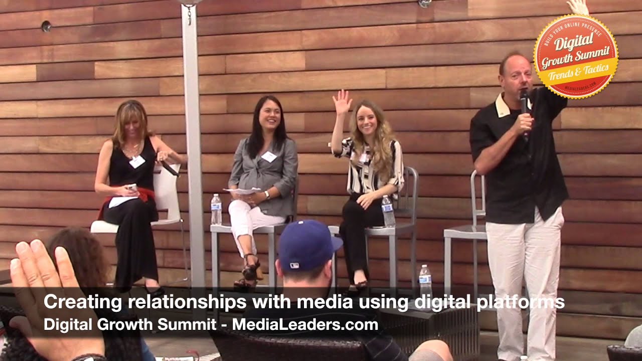 Creating media relationships using digital platforms for PR