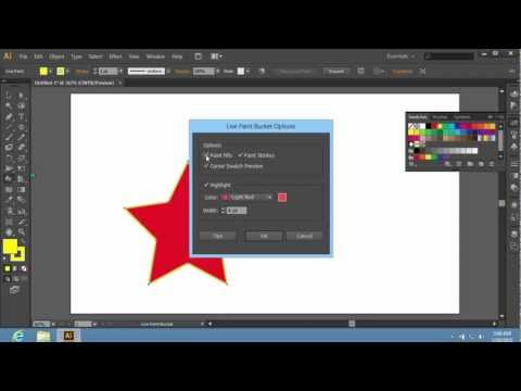 How to Use Adobe Illustrator CS6 Live Paint