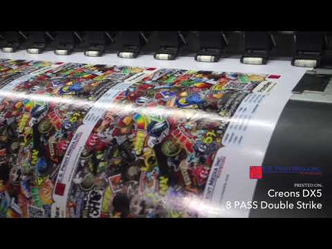 *What's in your Loot Bag?* Creons DX5 Panaflex by E.S. Print Media Inc.