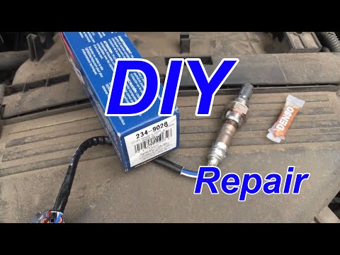 Toyota Rav 4 code p1155 p1135 sensor replacement