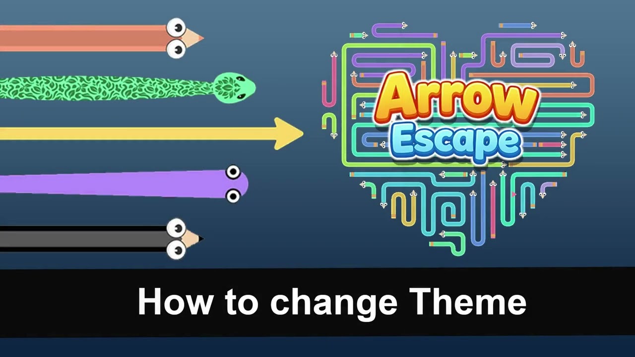 Multiple Theme | Arrow Escape : Puzzle game template