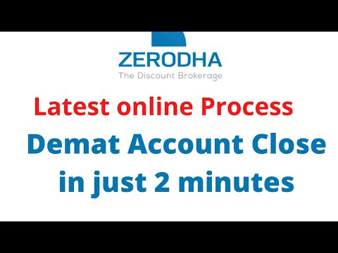 How to close ZERODHA account || How To Close Zerodha Demat and Trading account online
