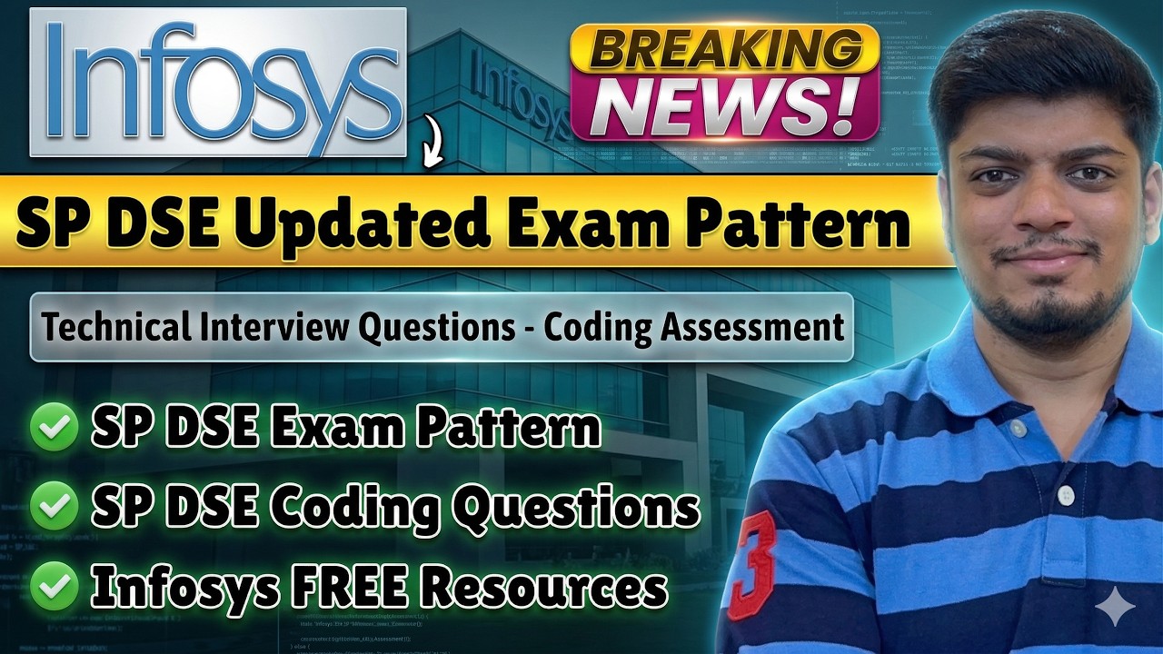 🔥Infosys Exam Pattern 2025 | Infosys SP DSE Exam Pattern 2025 | Infosys Coding Questions 2025
