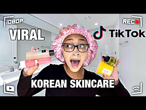 TIKTOK MADE ME BUY IT | TRYING VIRAL KOREAN SKINCARE