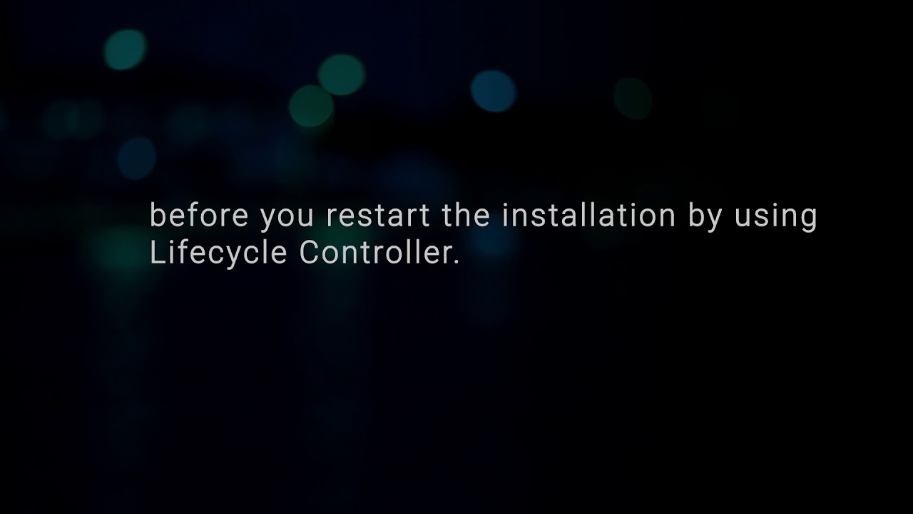Installing MS Windows 2016 OS in UEFI Mode using Lifecycle Controller