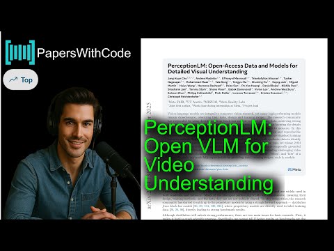 PerceptionLM: Open VLM for Video Understanding