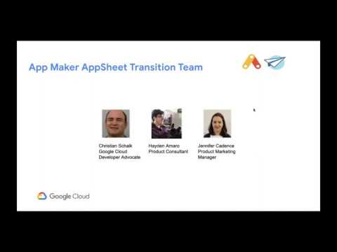 App Maker to AppSheet Transition: UI, Slices, and Sample Apps