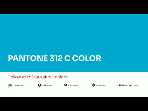 What color is Pantone 312 C ? #00a9ce hex color - Blue color - Cool color 00a9ce