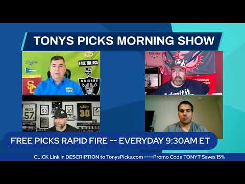 Live MLB Picks Tonys Picks Morning Show 6-23-2025