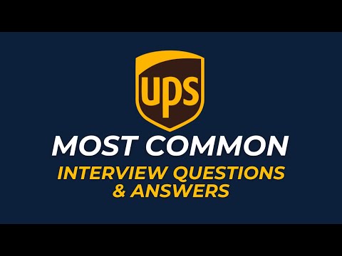 UPS Interview Questions and Answers for 2025