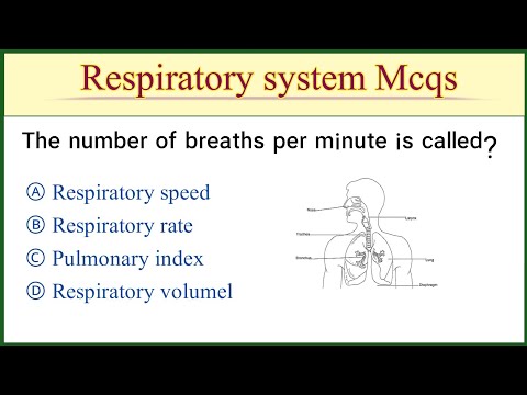 Respiratory system mcq | mcqs on respiratory system | biology gk for competitive exams