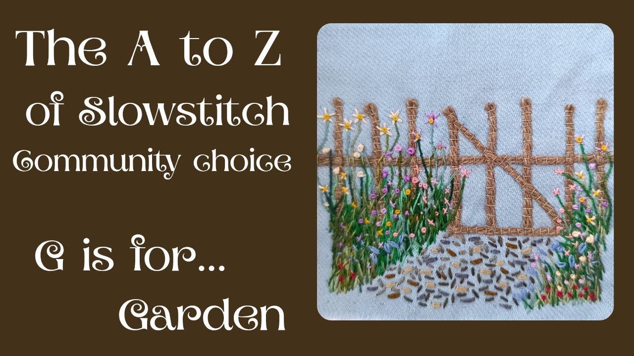 Stitching a garden 