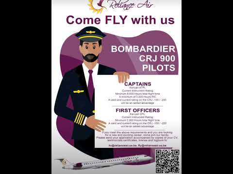 JOBS FOR CAPTAINS AND FIRST OFFICERS