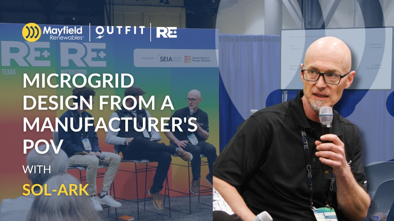 Microgrid Design from a Manufacturer's POV with Sol-Ark | Live! From RE+ Texas