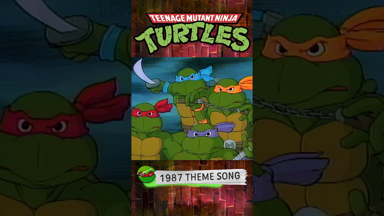 Teenage Mutant Ninja Turtles (1987) - Opening Theme Song 🎶 | TMNT