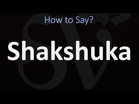 How to Pronounce Shakshuka? (CORRECTLY)