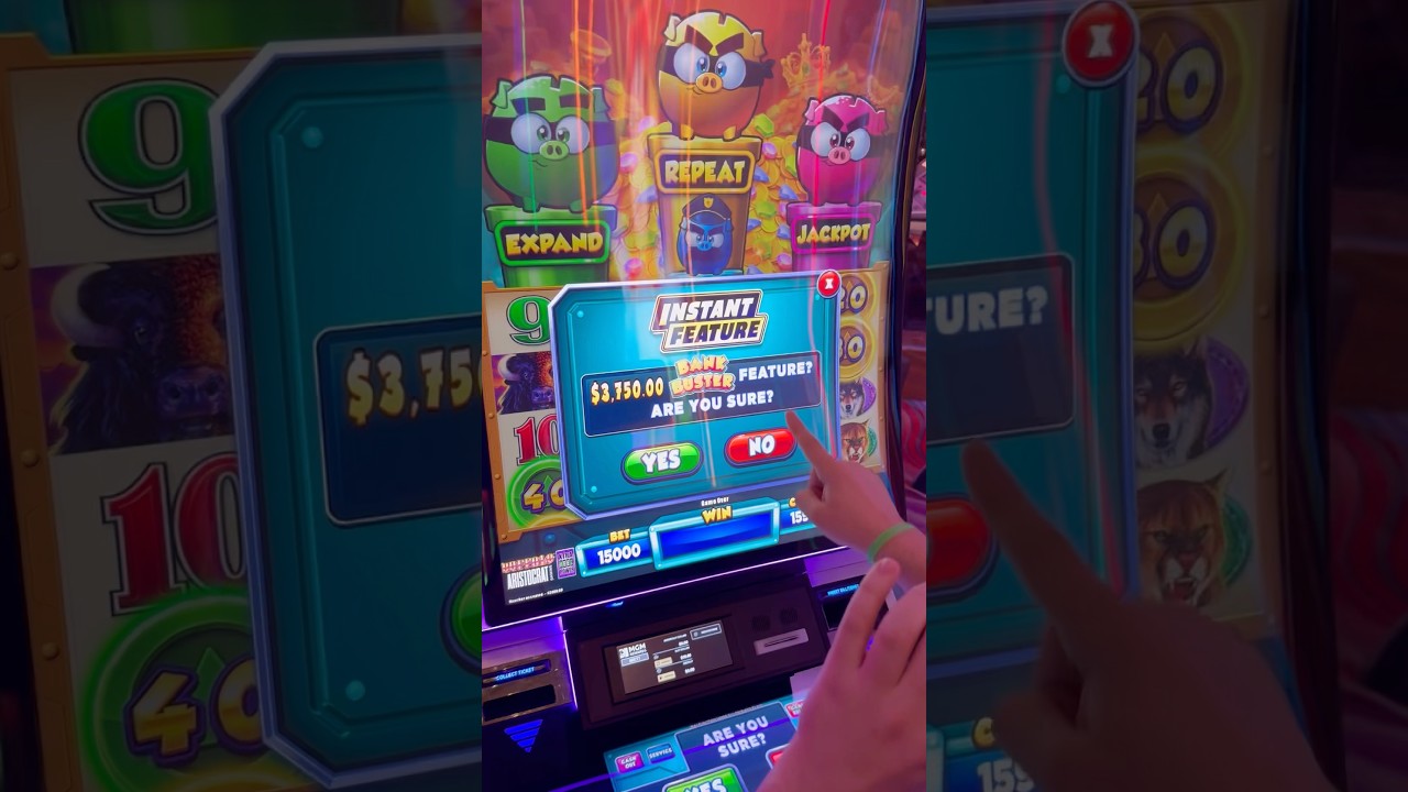 Could we ever hit the major bonus? #gambling #casino #money #comedy #slots