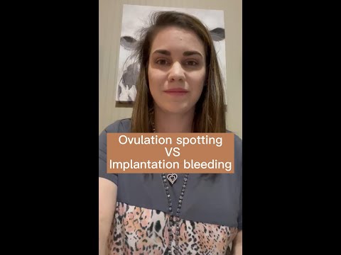 "Ovulation spotting vs implantation bleeding: do you ever know the difference?