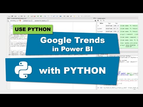 Google Trends in Python and Power BI