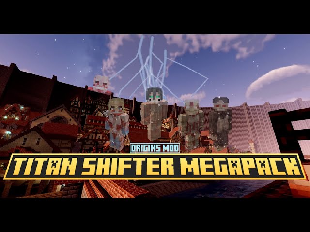 Titan Shifter Megapack Minecraft Data Pack