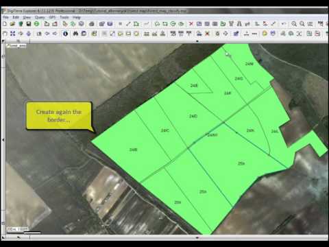 How to... Delete boundary line between two polygons in DigiTerra Explorer