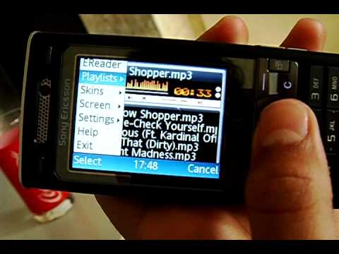 Sony Ericsson K800 Winamp (NEW)