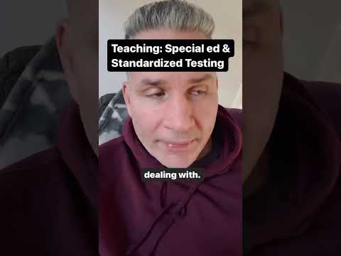Teaching: Special Ed & Standardized Testing - Comedian Mike Vecchione