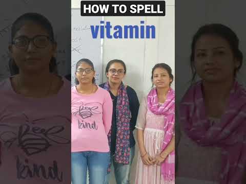 What is the correct pronunciation:'Vitamin' #pronunciation #englishspeaking #speak #correct