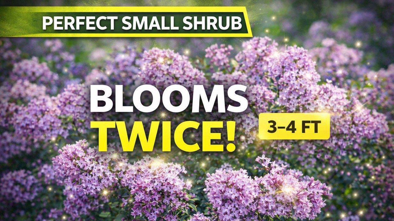 Dwarf Korean Lilac 🌸 The PERFECT Small Shrub That BLOOMS TWICE!