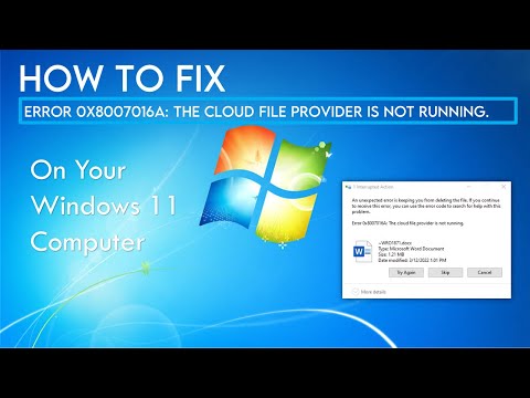 How to fix Error-0x8007016A on your Windows Computer