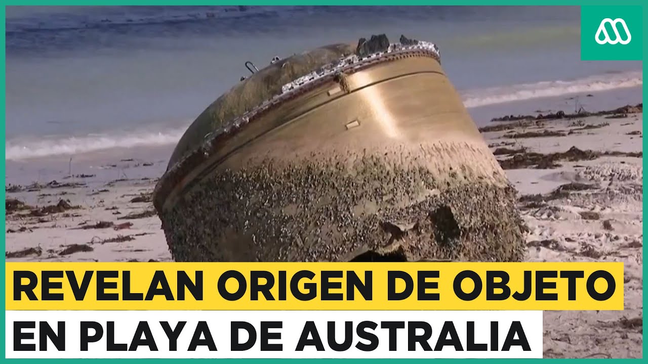 Objeto misterioso en playa australiana: Revelan el origen del extraño aparato