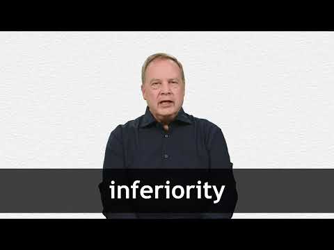 How to pronounce INFERIORITY in American English