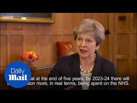 Theresa May promises £20 billion 'birthday' investment in NHS