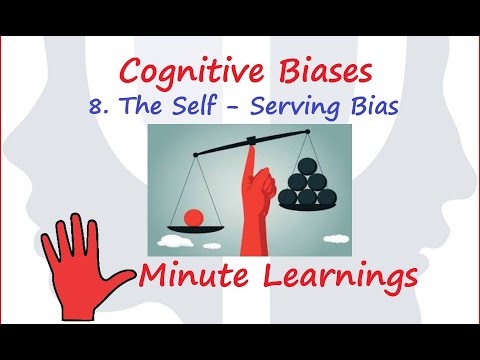 Cognitive Biases - The Self - Serving Bias - Learn in 5 Minutes