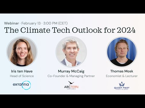 Webinar | The Climate Tech Outlook for 2024