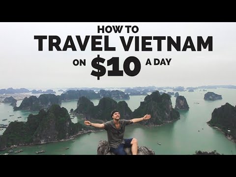 HOW TO TRAVEL VIETNAM ON $10 A DAY ???????? BUDGET TRAVELING