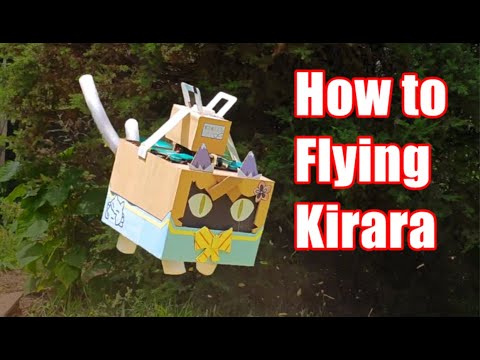 🐱 Flying Kirara cat box飞翔的绮良良・Free 3D File for ・Cults