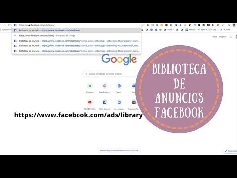 BIBLIOTECA DE ANUNCIOS DE FACEBOOK ⭐️⭐️⭐️⭐️⭐️