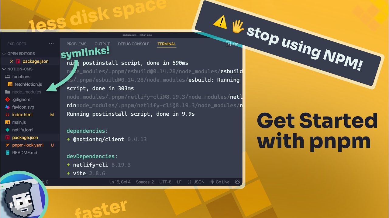 Get Started with pnpm