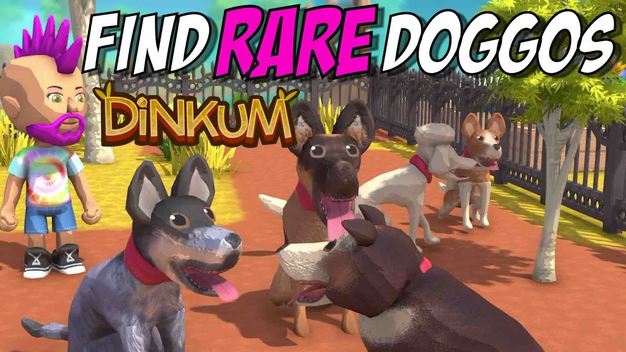 How to find RARE Doggos in Dinkum