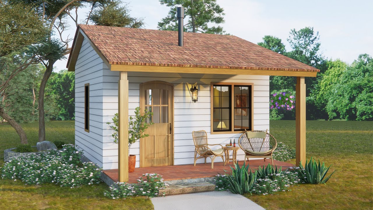 Small House Design You’ll Love - Beautiful 16x16ft 5x5m Home | 250SQFTHome